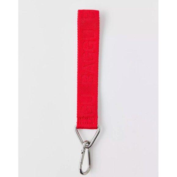 BAGGU | Accessories | Baggu Red Logo Keychain Wrist Loop Urban ...